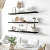Amazon.com: PHPH 48 Inch Wood Floating Shelves for Wall, Wooden Wall ...