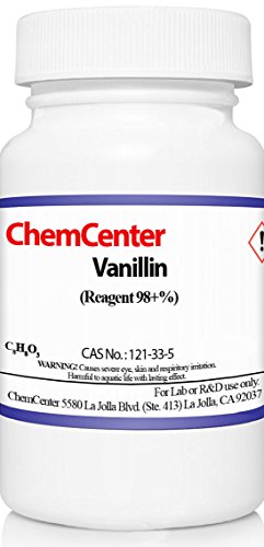 Vanillin, Crystals/Powder, 99% Minimum, 100 Grams (B00IAZHW0I) | Amazon ...