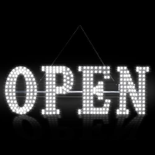 Amazon.com : 30"x10" LED Open Signs for Business, Ultra Bright Extra Jumbo LED Neon Large Open ...