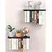 Amazon.com: Tohiasen Floating Book Shelves for Wall Mounted Set of 2 ...