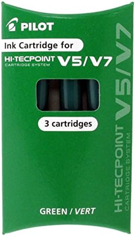 Pilot Refill for V5/V7 Cartridge System - Black, 1 x Pack of 3 : Amazon ...