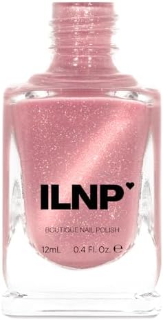 Amazon.com : ILNP Pink Suede - Delicate Pink Magnetic Holographic Nail ...