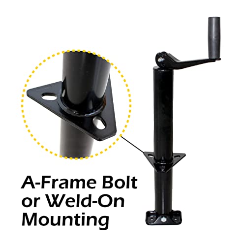 Snapklik.com : MaxxHaul 70159 15 Lift A-Frame Mount Trailer Jack