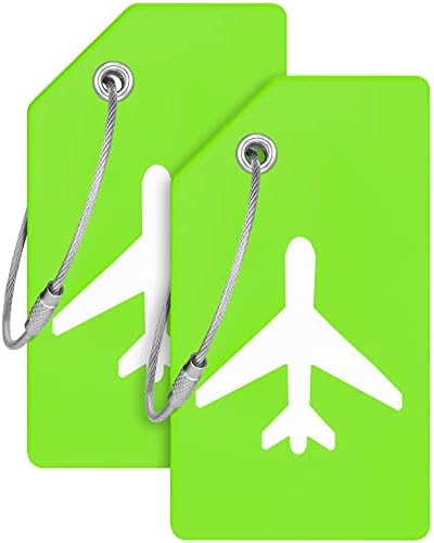 Amazon.com: Luggage Tags, Bag Tags for Luggage, 8 Pack Suitcase Tags, Name Tags for Luggage ...