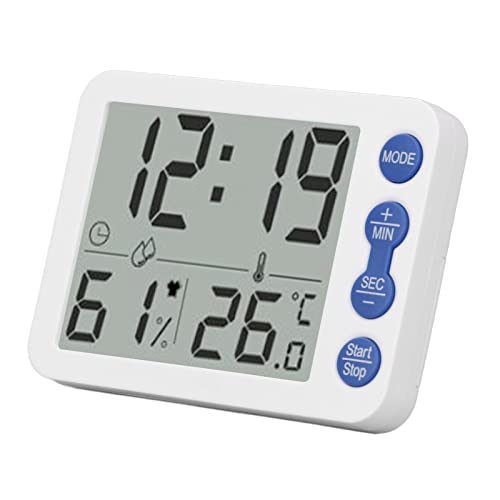 Digital Temperature Humidity Meter, Powerful Magnet Large HD Screen ...