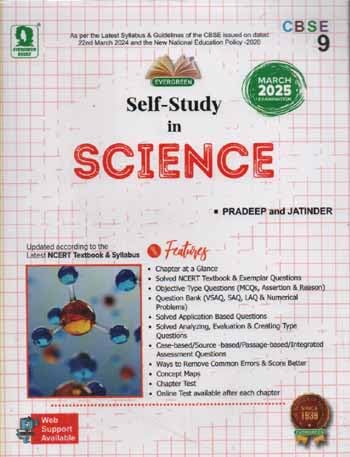 SELF-STUDY IN SCIENCE (CBSE) CLASS-9 BY PRADEEP & JATINDER : PRADEEP ...