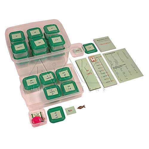Buy Kidken Montessori Reading Kit 3: Complete Green Set| Educational ...