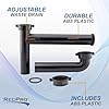RecPro RV Kitchen Sink Drain Assembly | For Double Bowl Sinks | 1-1/2 ...