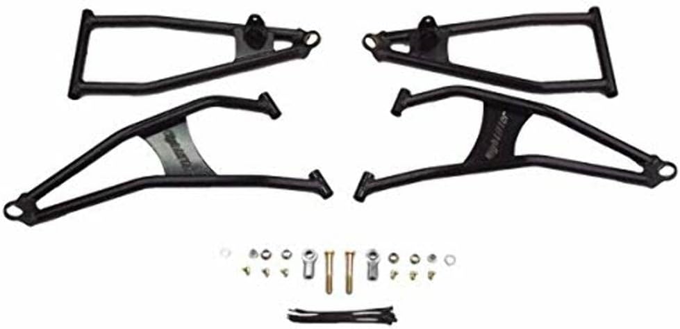 Amazon.com: High Lifter Front Forward Upper & Lower Control Arms ...