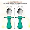 Amazon.com: Baby Spoons Toddler Spoons for Self Feeding, Kids Spoons ...