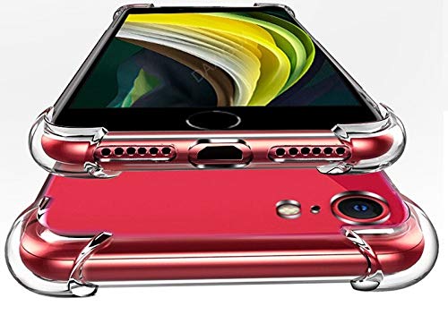 Wellpoint Back Cover for iphone se 2020 Armored TPU;Plastic,Transparent ...