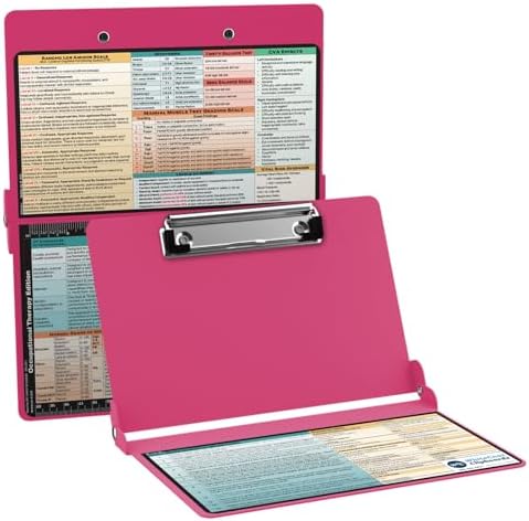 Amazon.com: Whitecoat Clipboard® Trifold - Pink Occupational Therapy ...