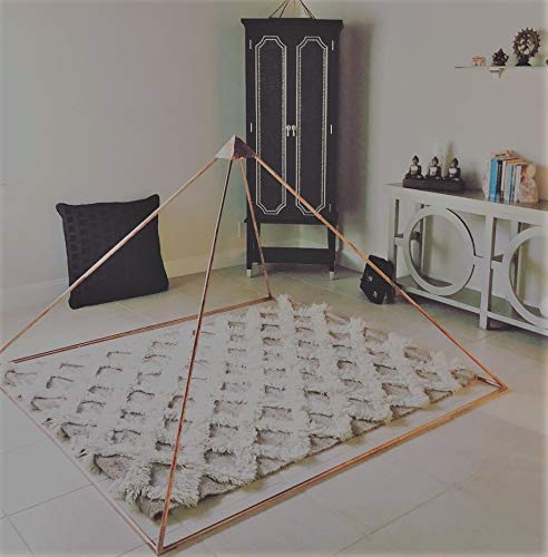 6 Foot Copper Meditation Pyramid OR 10 Foot Over The Bed Pyramid for ...
