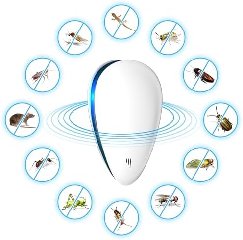 WRYER Ultrasonic Electric Pest Repellent Machine to Repel Lizard, Rat ...