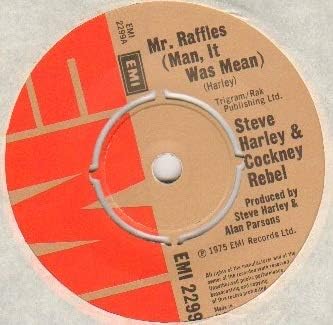 STEVE HARLEY - MR RAFFLES - 7 inch vinyl / 45 by STEVE HARLEY, MR ...