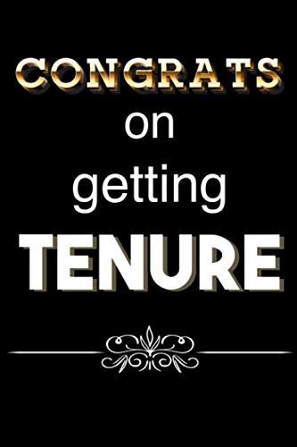 Amazon.co.jp: Congrats On Getting Tenure: Tenure Gifts For Teachers ...
