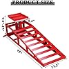 Amazon.com: Car Ramps 2 Pack Car Ramps for Oil Changes Heavy Duty Steel ...