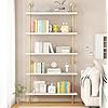 Amazon.com: ORSENIGO 5-Tier Gold Ladder Shelf, Wall Mounted Bookshelf ...