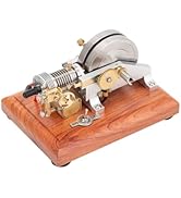 Amazon.com: Steam Engine Model with Boiler DIY Kit, SE-01 Full Metal ...