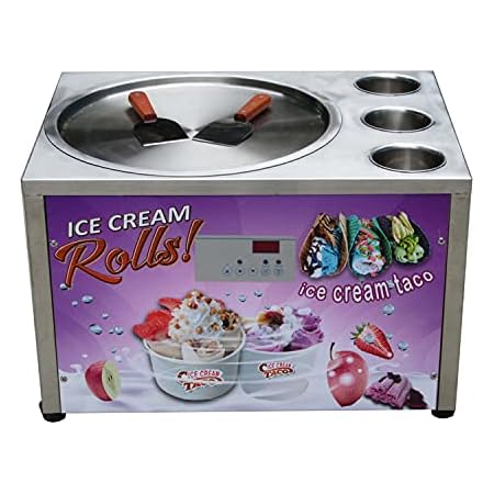 Amazon.com: Kolice 45cm (18 inches) commercial single round ice pan ...