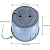 Amazon.com: Adamax 910 Electrical Splice Box with 10-Inch Diameter, 1 ...