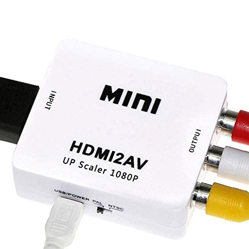 Buy atdaraz Mini Composite 1080P HDMI to RCA Audio Video AV CVBS ...