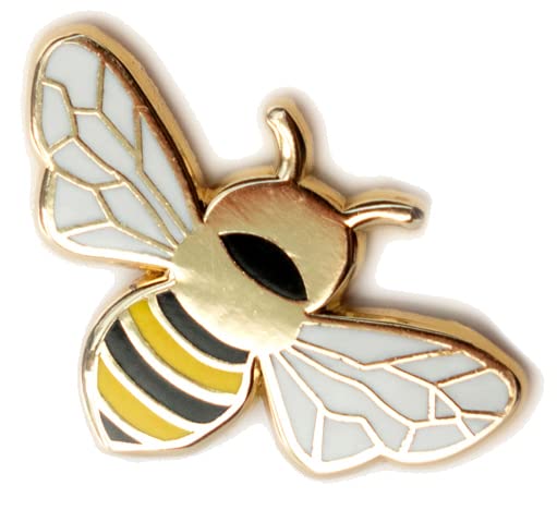 Amazon.com: Honey Bee Pin, Bee Hard Enamel Lapel Pin, Honey Bee Gifts ...