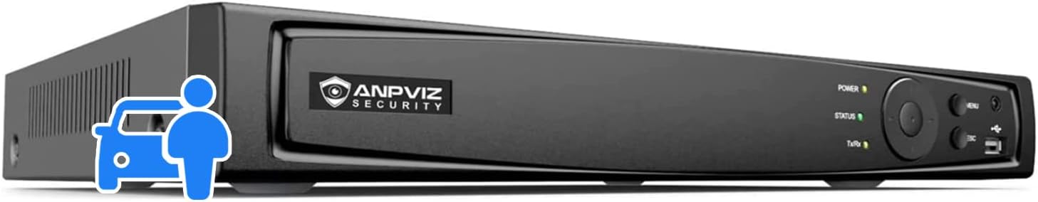 Amazon.com : SV3C 4K 16 Channel POE NVR, 8Port Network Video Recorder ...