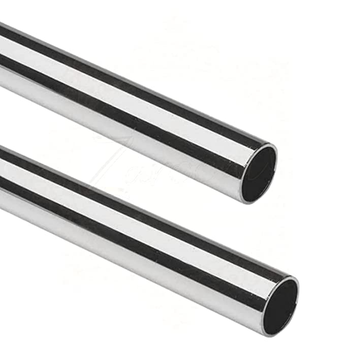 Buy Home Decor Stainless Steel (Heavy Duty) Curtain Pipe Length: 6 feet ...