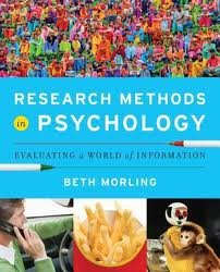 Research Methods in Psychology 1st (first) edition: Beth Morling ...
