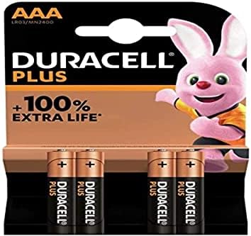 Duracell MN1300 Plus Power Alkaline D Size Batteries (Pack of 8 ...