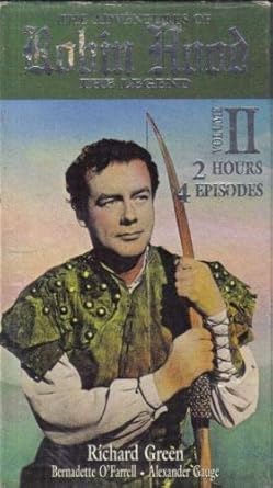 Amazon.com: Adventures of Robin Hood Vol.2 [VHS] : Richard Greene ...