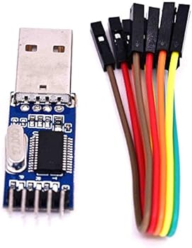 Wiring & Connecting Utini PL2303 USB to RS232 TTL PL2303HX Module Download line on STC ...