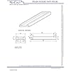 Amazon.com : NuCast Precast Concrete Splash Block for Water and rain ...