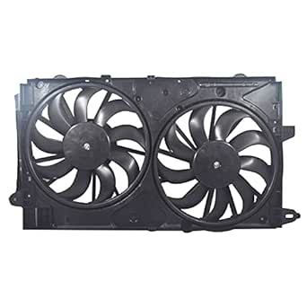 Amazon.com: munirater Dual Radiator Cooling Fan Assembly Replacement ...