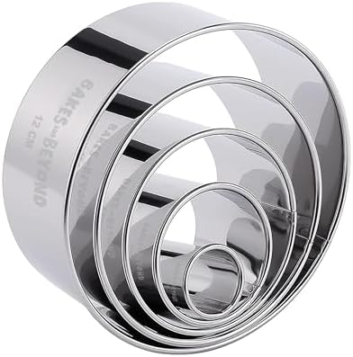 6 x Lakeland Double Sided Plastic Scone & Biscuit Cutter Set : Amazon ...