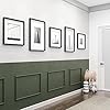 Amazon.com: Birdeco Premade Wall Molding Kit, Ready to Assemble Wainscoting Panels, Installed ...