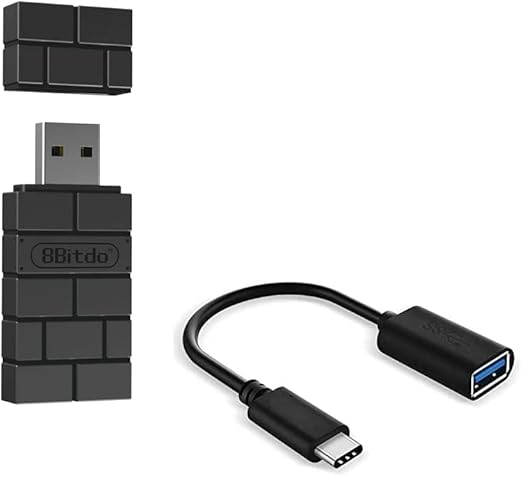Amazon.com: 8Bitdo Wireless USB Adapter 2 with OTG Cable : Electronics
