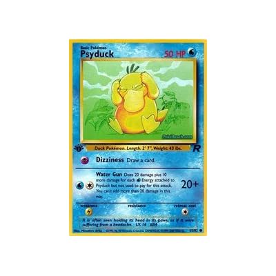 Psyduck Pokemon Card