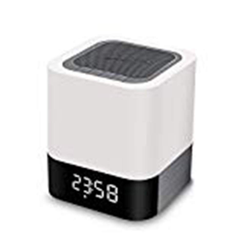 Buy MUSKY Portable Clock Alarm Wireless Bluetooth Speaker with 3 ...