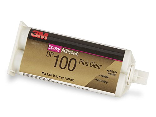 3M ScotchWeld DP100 Plus Clear - 4 Minute Flexible Fast Set Epoxy (50ml ...