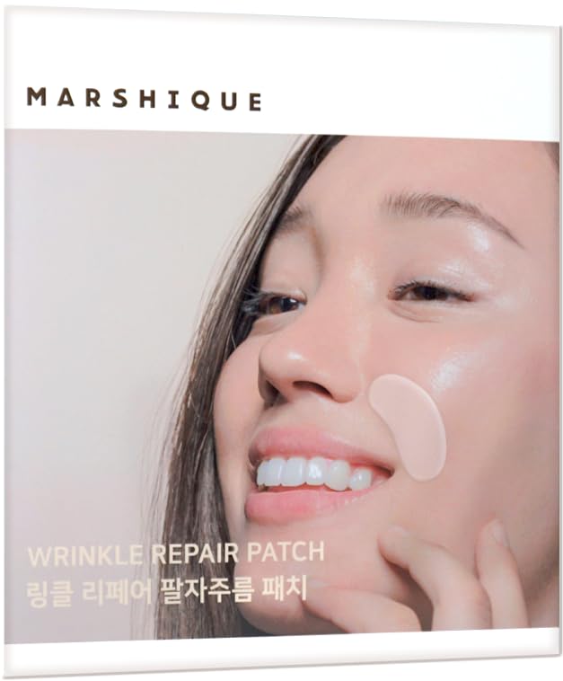 Amazon.com : Marshique Wrinkle Repair Patches for Frown Lines Smile ...