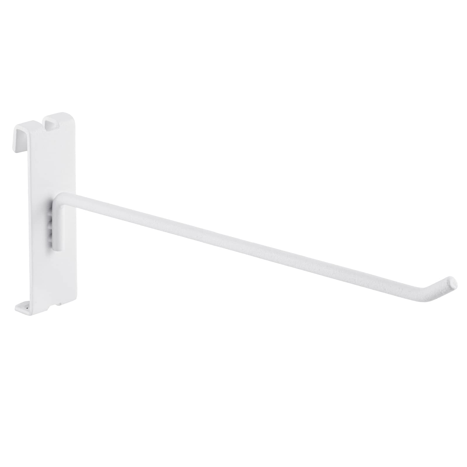 Snapklik.com : Polmart 10 Heavy Duty White Gridwall Panel Hooks