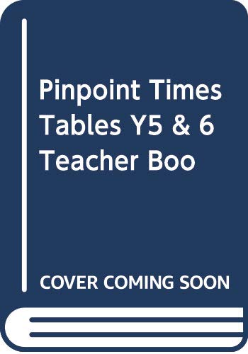 Pinpoint Maths Times Tables Years 5 and 6 Teacher Book : Amazon.in: Books
