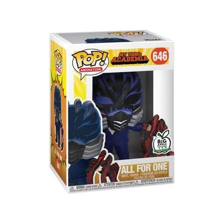 Amazon.com: Funko Pop My Hero Academia All for One Charged Exclusive ...