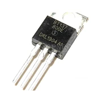 Generic 10pcs BT137-800E BT137 BT137-800 TO-220 800V 8A Triacs Rail ...