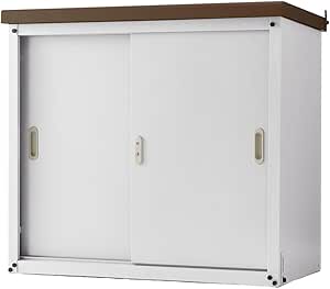 Amazon | アイリスプラザ スチール収納庫S 945L 可動棚 高耐荷重 防サビ塗装 専用カギ付き 水抜き穴 転倒防止補助具付き ...