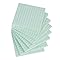 Amazon.com : Vanpad Lined Sticky Notes 4x4 Inches, Grayish Green Ruled ...
