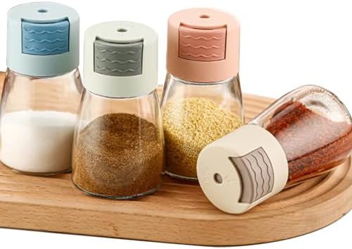 Amazon.com: Salt and Pepper Shakers Precise Quantitative Push Type,0 ...