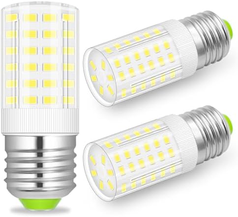 XIMNCHNI E27 LED Bulb 7W, E27 ES Edison Screw Light Bulbs, Cool White ...